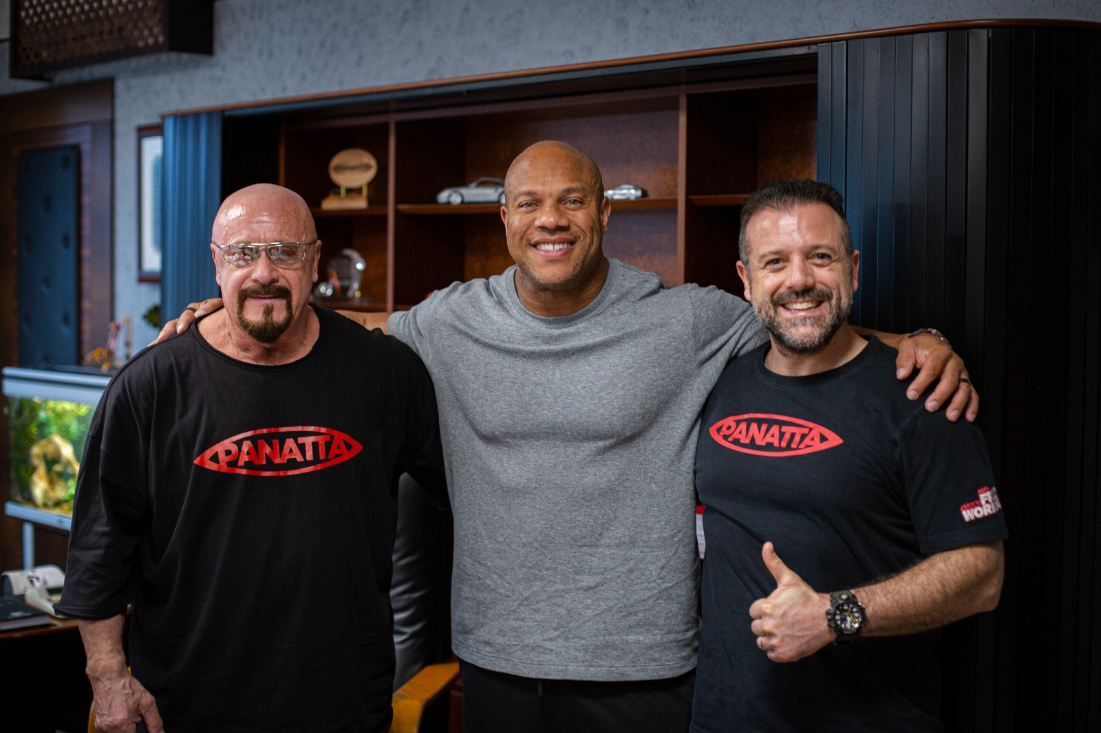 Panatta: il sette volte Mr. Olympia Phil Heath in visita all’azienda ...